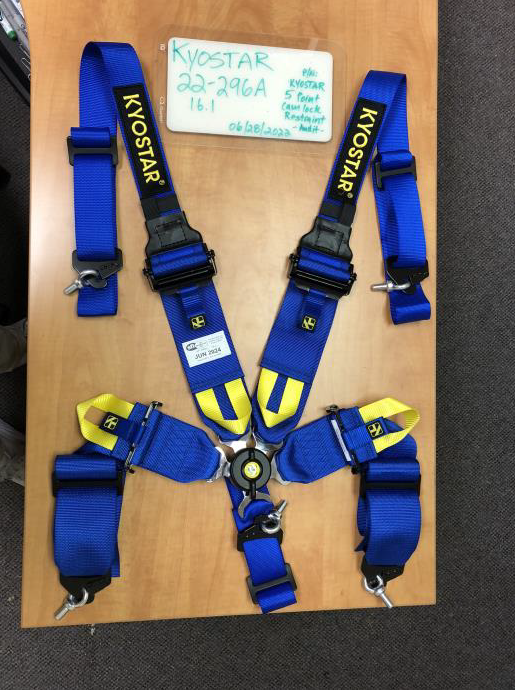 Notice of Non-Compliant KYOSTAR Driver Restraints sold through Ebay.com ...